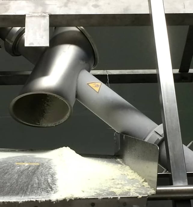 Transfert d'aligot surgelé à très basse température